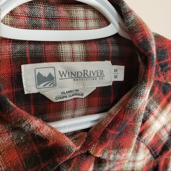 WindRiver Outiftters | Shirts | Wind River Classic Fit Plaid Red Button ...